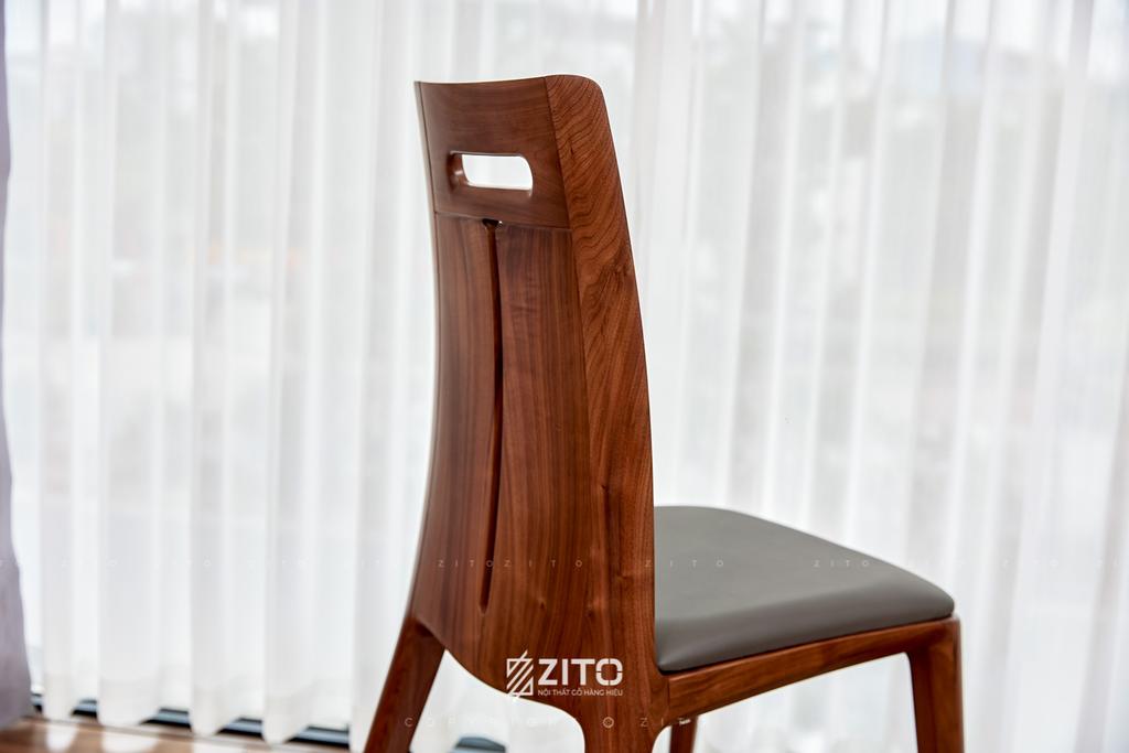 Ghế Ăn Gỗ Óc Chó ZGA 616