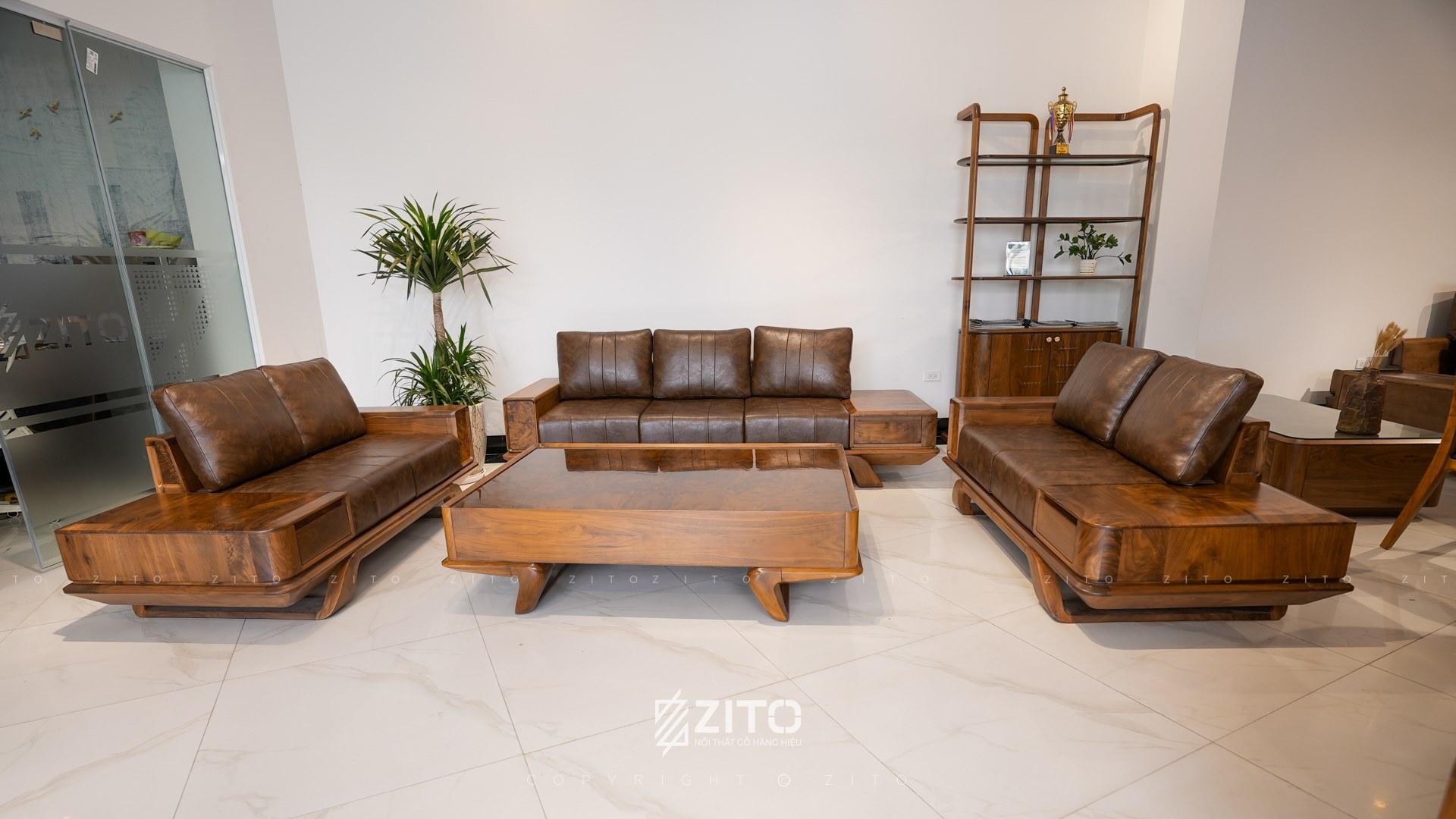 100+ Mẫu Sofa Gỗ Tự Nhiên Cho Phòng Khách Đẹp, Hiện Đại